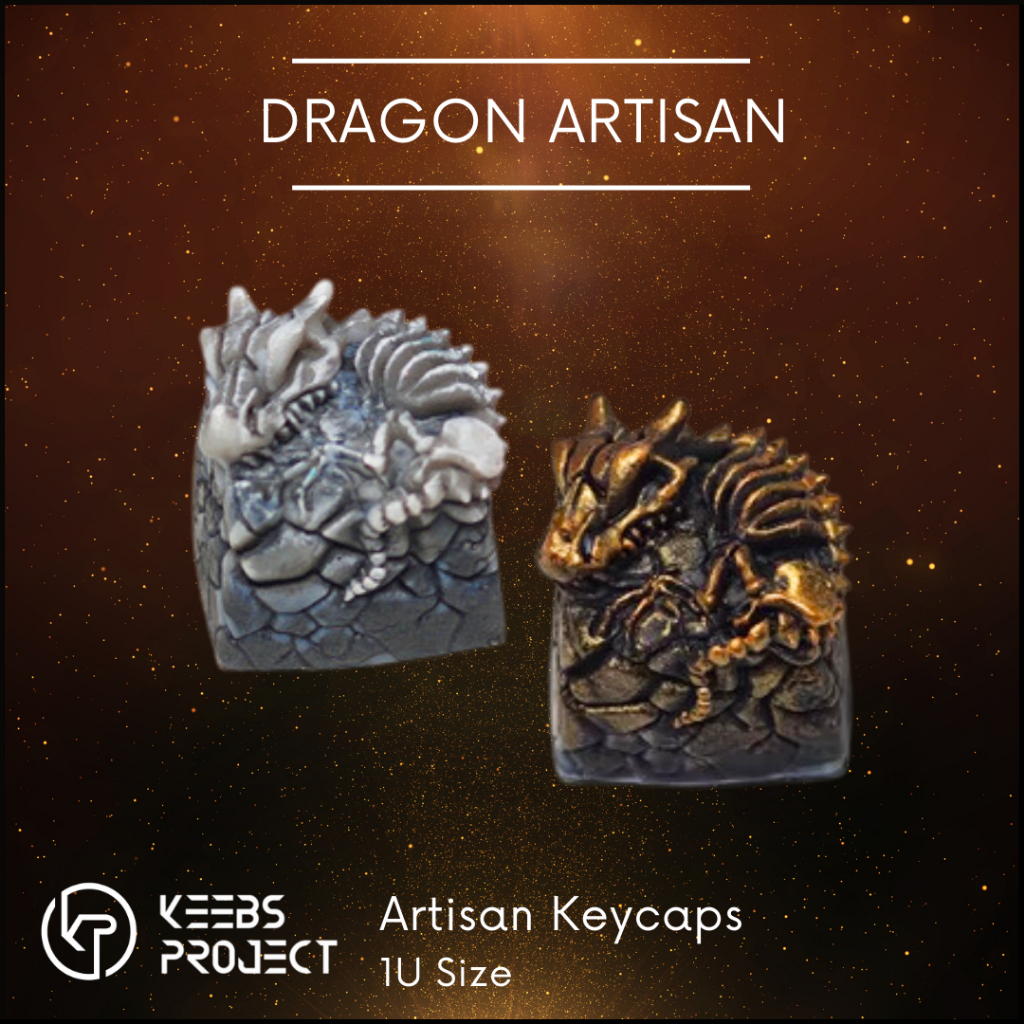[Ready Stock] Artisan Keycaps- Dragon Series | Custom Made | Handcraft ...