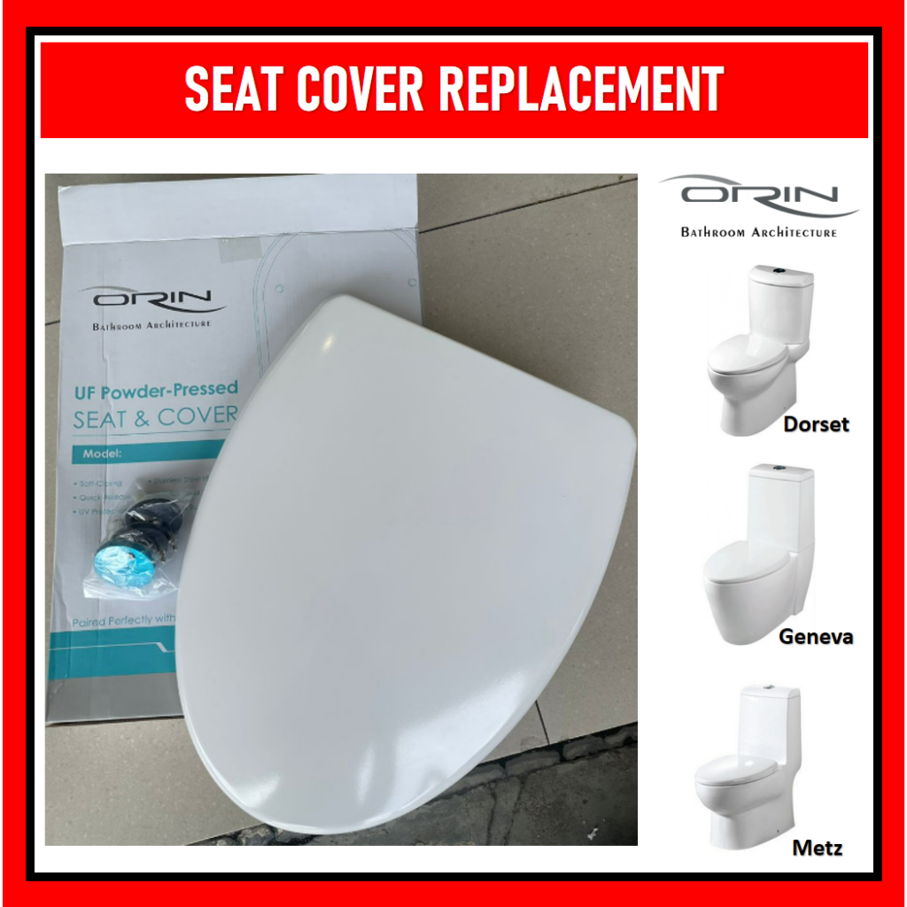 Original V Shape Elongated UF Soft Close Seat Cover for ORIN Dorset ...