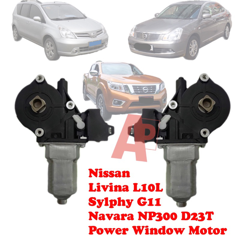 Nissan Livina L10L Sylphy G11 Navara NP300 D23T Power Window Motor New ...