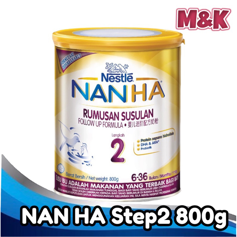 Nestle Nan HA Step 2 Hypoallergenic (800g) Exp:01/2025 | Shopee Malaysia