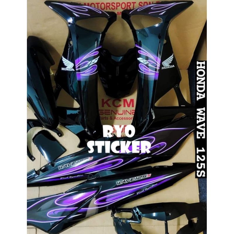 STICKER HONDA WAVE 125S /W125S API VIRAL/SPOON SPORT | Shopee Malaysia