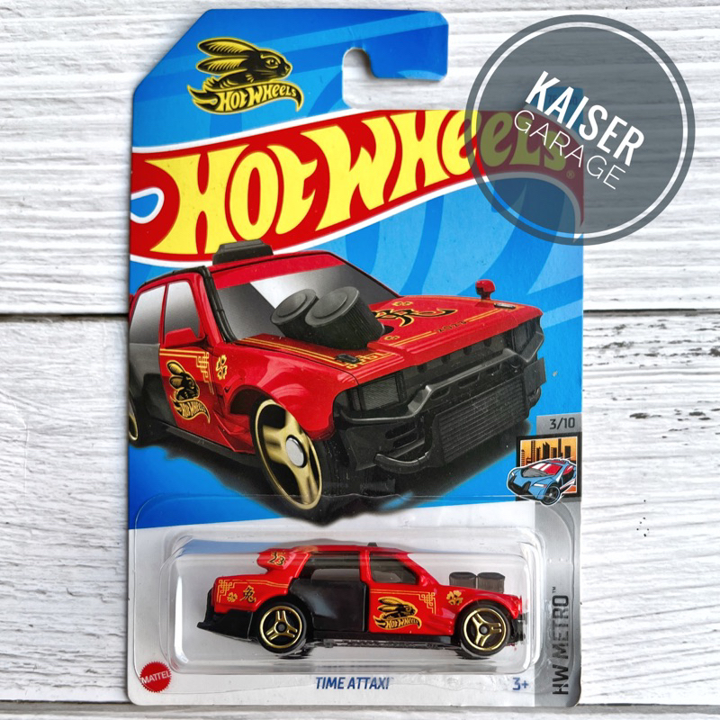 Hot Wheels : Time Attaxi (Red) | Shopee Malaysia