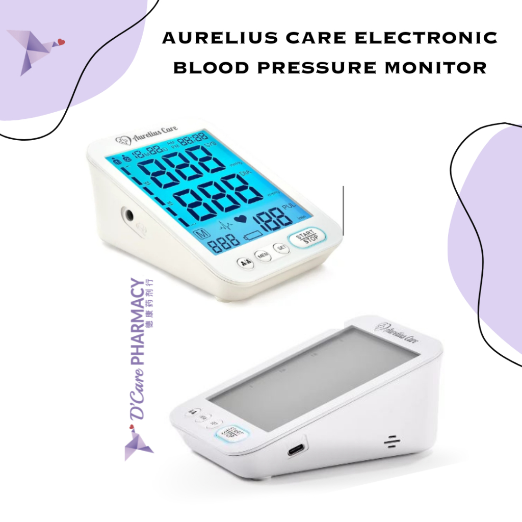 AURELIUS CARE ELECTRONIC BLOOD PRESSURE MONITOR | Shopee Malaysia