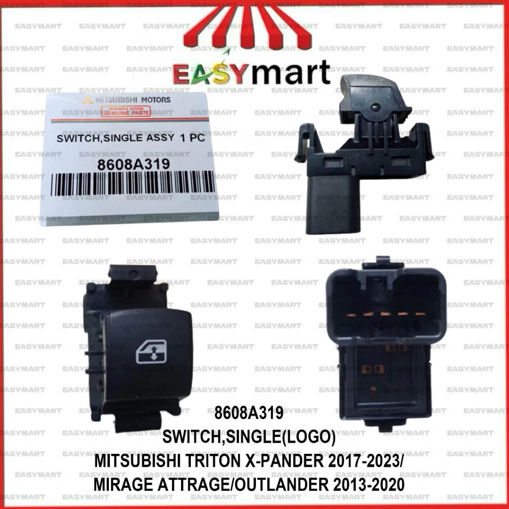 8608A319 8608A242 MITSUBISHI TRITON X PANDER MIRAGE ATTRAGE/OUTLANDER ...