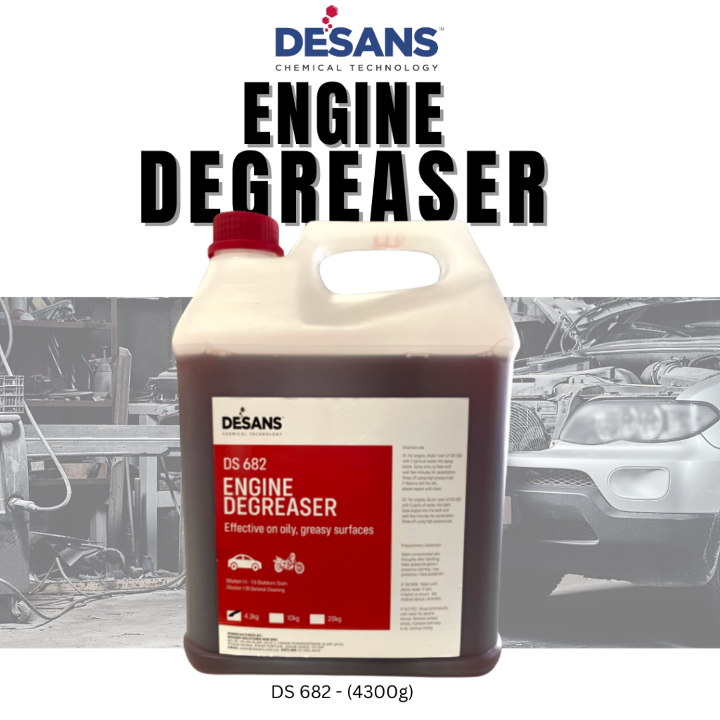 Degreaser Pencuci Enjin & Minyak DESANS DS 682 -4.3KG | Cuci Enjin, Rim ...