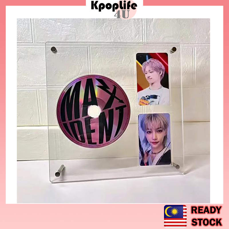Kpop Photocard Holder Acrylic Photo Frame Magnetic Picture Frame CD ...