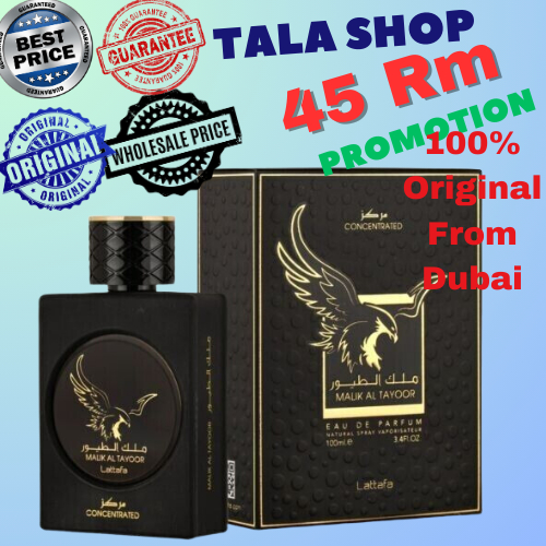 Lattafa Malik Al Tayoor Concentrated EDP spray Spray Perfume 100ML Original Fragrance | Shopee ...