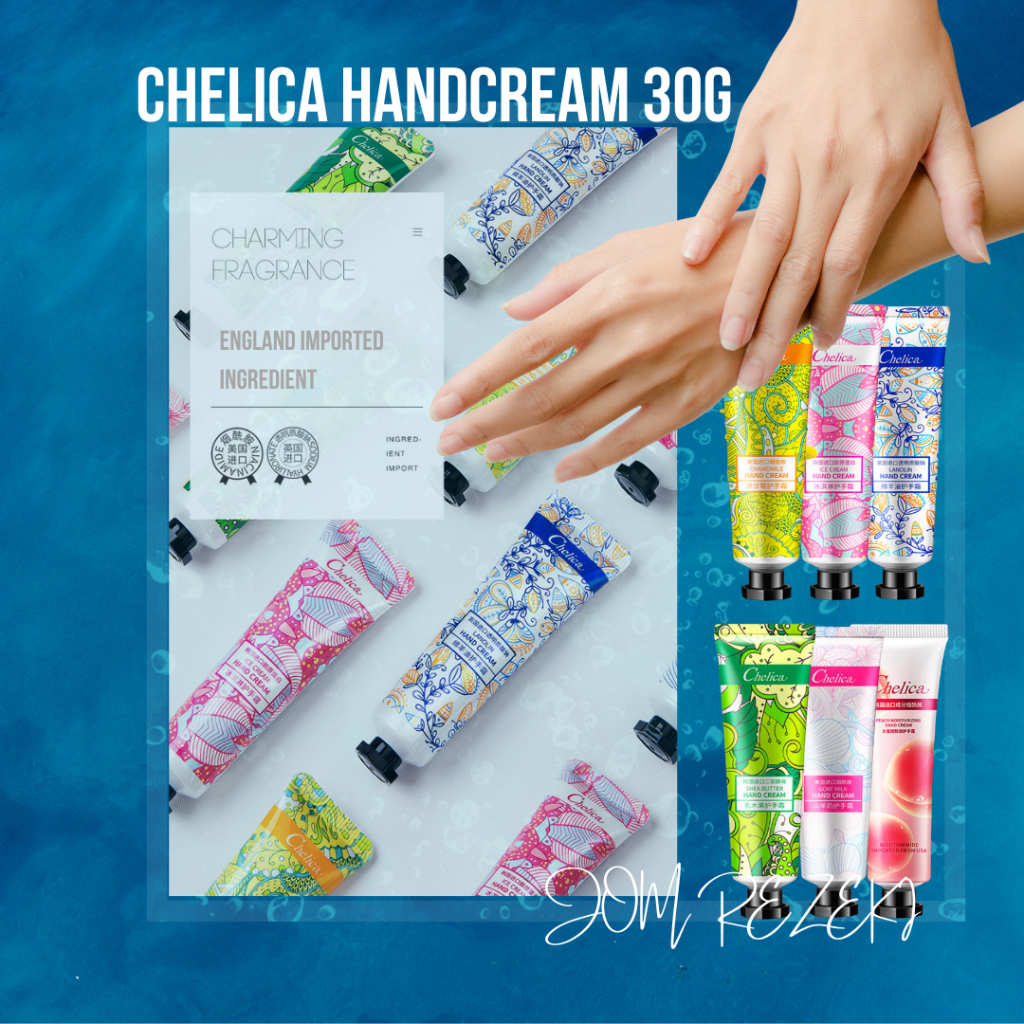 JOM CHELICA Handcream 30g Losyen Tangan Lotion Hand Cream | Shopee Malaysia