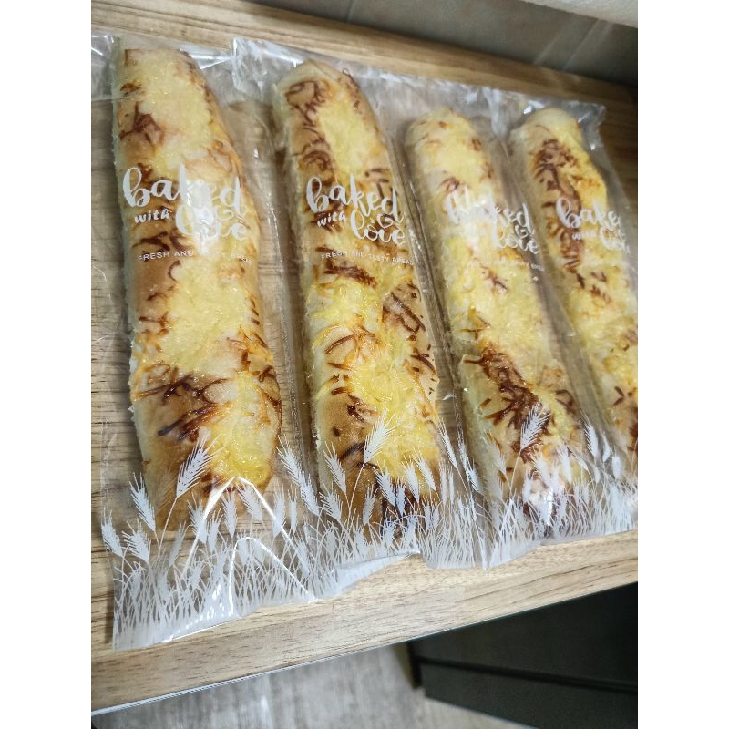 100pcs Plastik Roti (White Cheese Stick) Saiz 10cmx35cm+3cm | Shopee ...