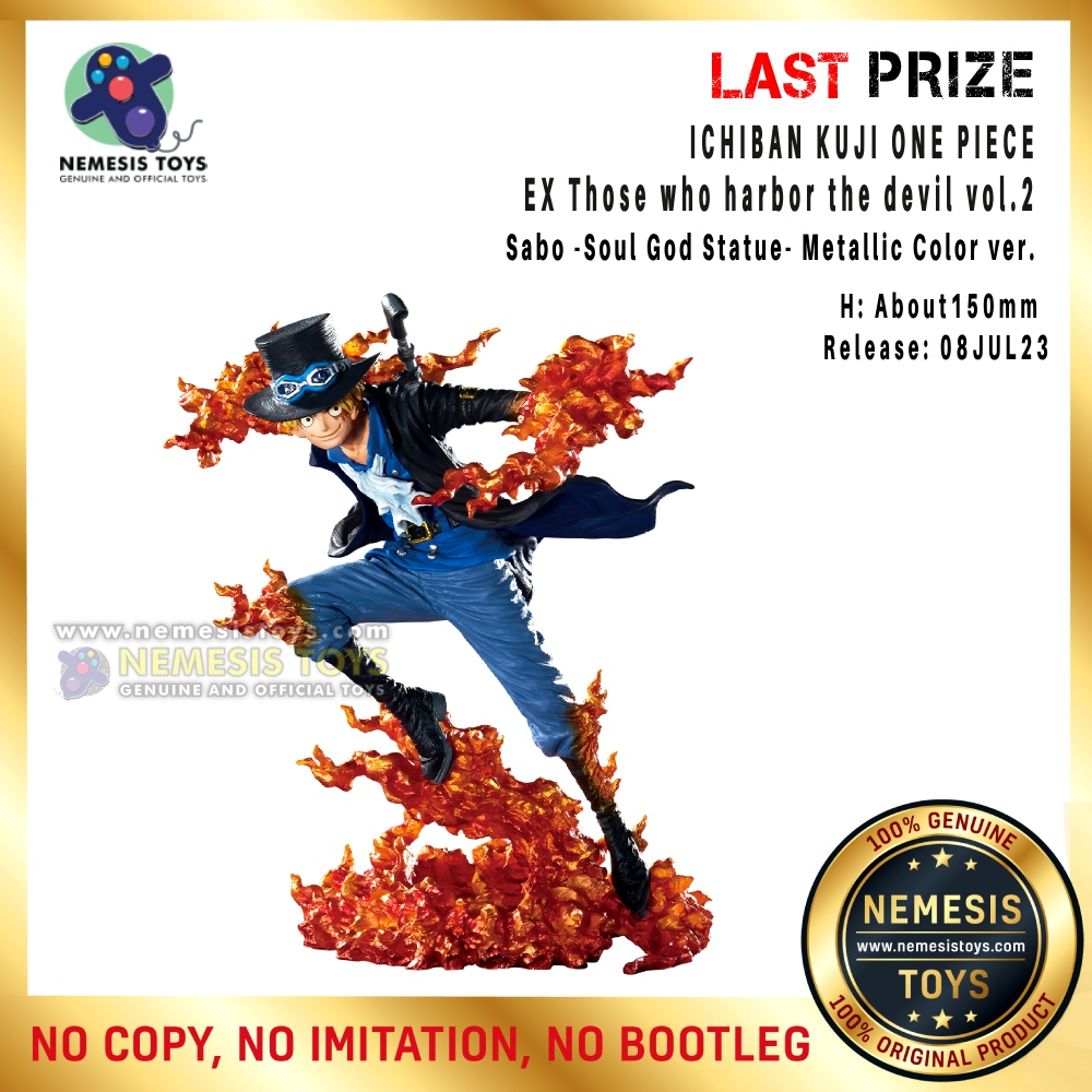 Ichiban Kuji ONE PIECE EX Those who harbor the devil vol.2 SABO Last Prize | Shopee Malaysia