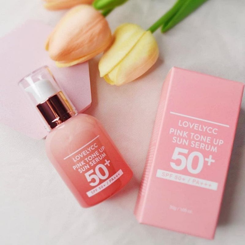 SERUM CELLAPY PINK TONE UP AMPOULE SPF 50+ PA++++ 30g korea | Shopee ...
