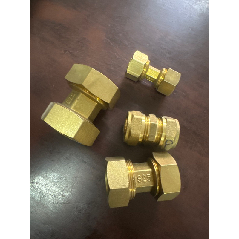PA Fittings socket brass copper for PA pipe use | Shopee Malaysia