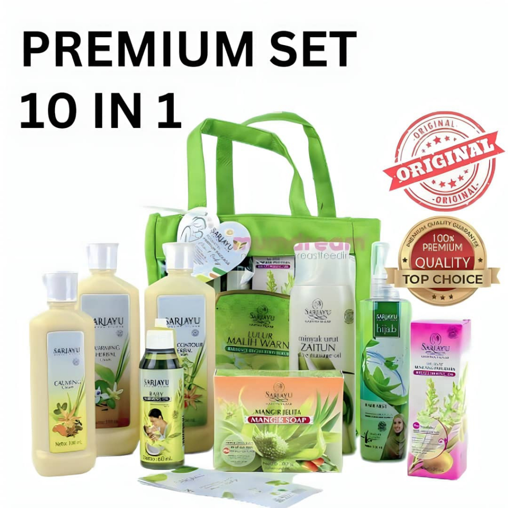 SARIAYU Postnatal Premium Set Bersalin Lengkap 9 in 1 | Shopee Malaysia