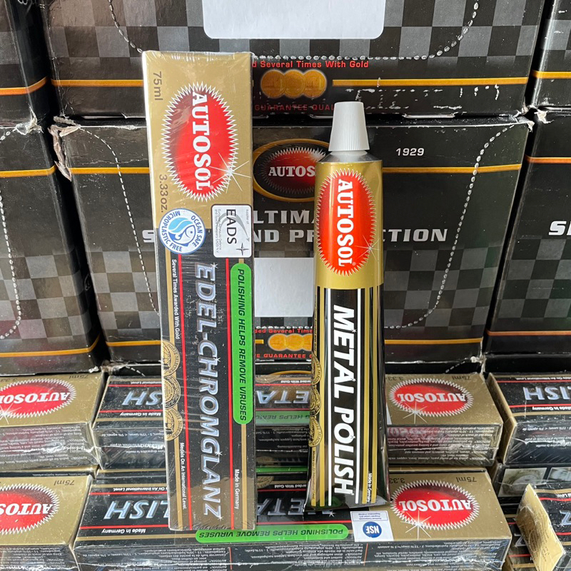 [MADE IN GERMANY] AUTOSOL METAL POLISH RUST REMOVER CHROME STAINLESS ...