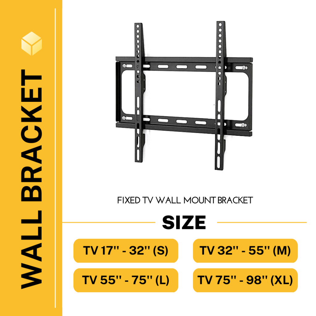 LED TV Wall Mount Bracket For Heavy Duty TV (17"-32"/32"-55"/55"-75"/75 ...
