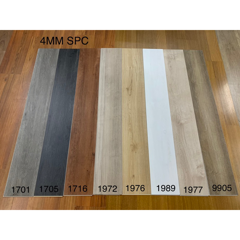 SPC Flooring - 4MM SPC (Interlocking System) | Shopee Malaysia
