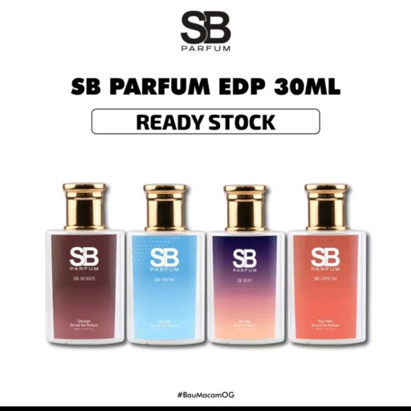 SB Parfum 30ml EDP Perfume Men Women long lasting | Shopee Malaysia