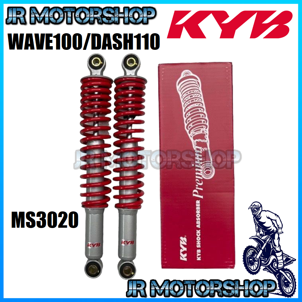 HONDA WAVE110 WAVE100 DASH110 100% ORIGINAL KYB SHOCK ABSORBER ...