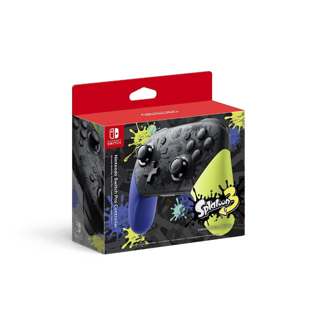 Ready stock Original Nintendo Switch Pro Controller Splatoon 3 Xenoblade Chronicles 2 Super Smash Bros Splatoon 2 Shopee Malaysia