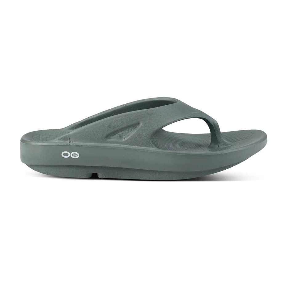 Oofos Ooriginal Recovery Sandal | All Gender | Olive Drab | Shopee Malaysia