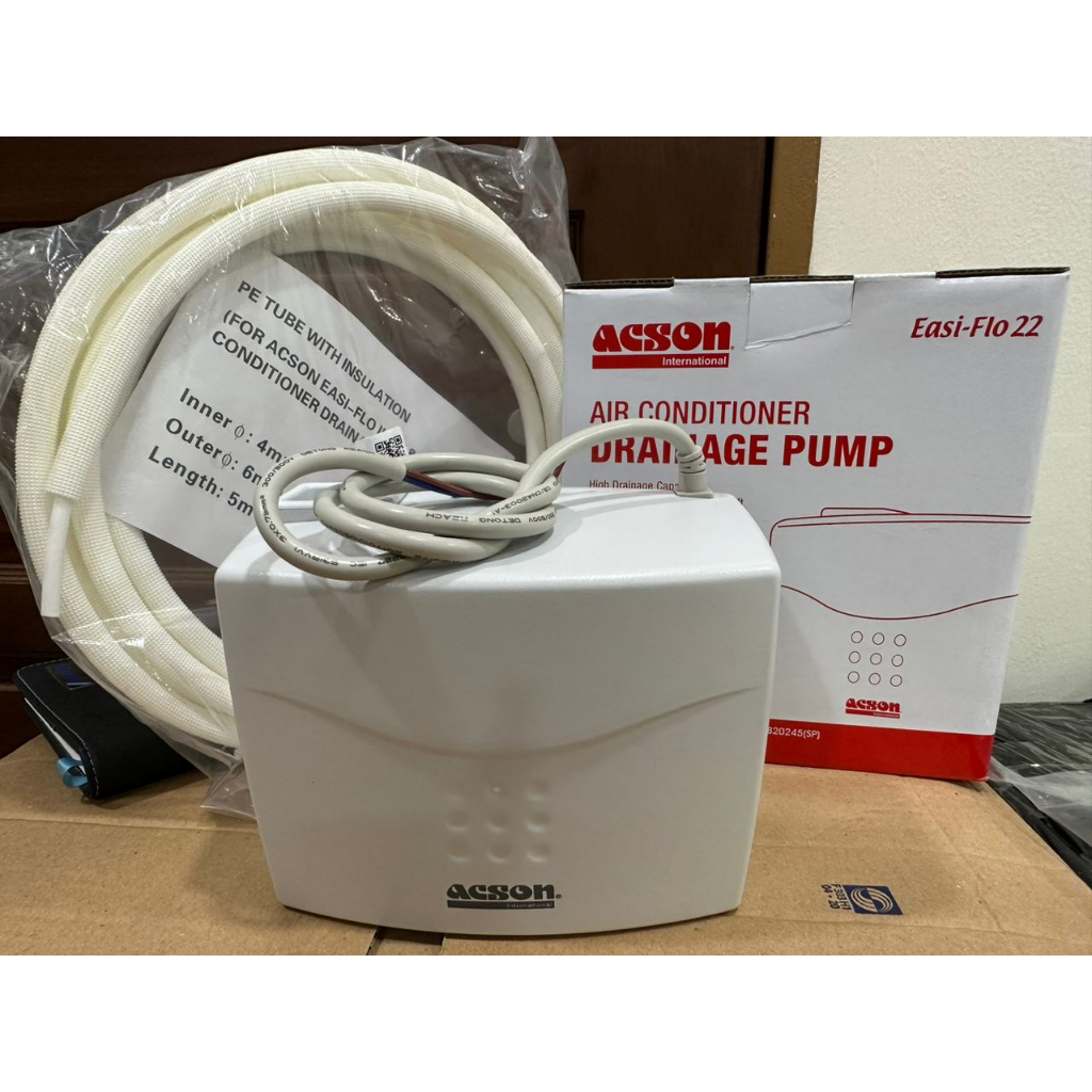 Original Acson Air Cond Drainage Pump With 5 Meter Drain Hose(Easi-Flo 55// Easi-Flo 22 ...