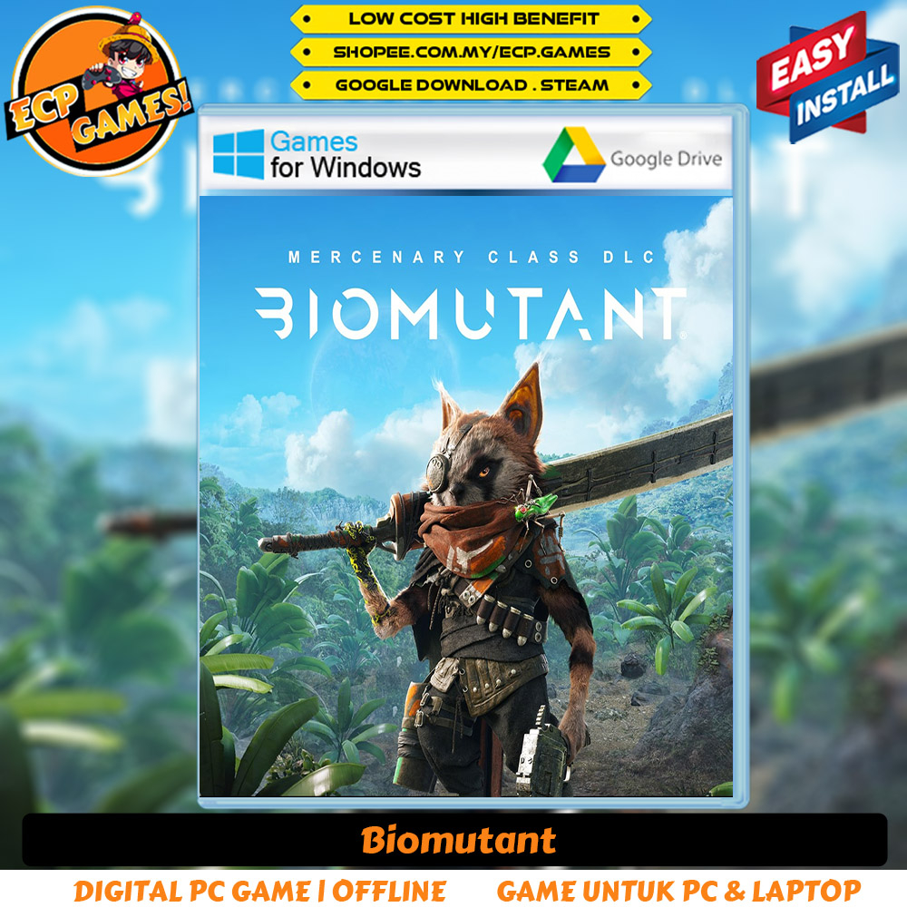 Biomutant / PC / Game / Offline / Digital Download / Dlc / Ecpgames | Shopee Malaysia