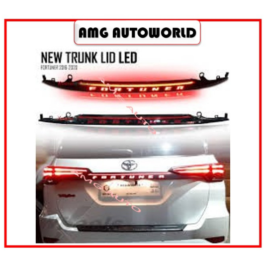 Toyota Fortuner 2016 2018 2020 2022 Rear Trunk Bonnet Centre Garnish ...