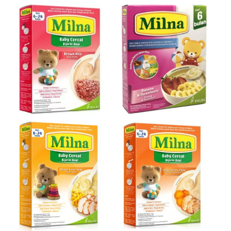 MILNA BABY CEREAL 120g (Suitable for 6-24 Months Old) | Shopee Malaysia