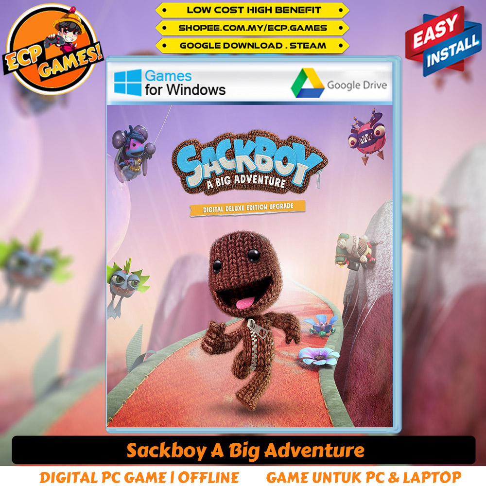 Sackboy A Big Adventure / PC / Game / Offline / Digital Download / Dlc ...