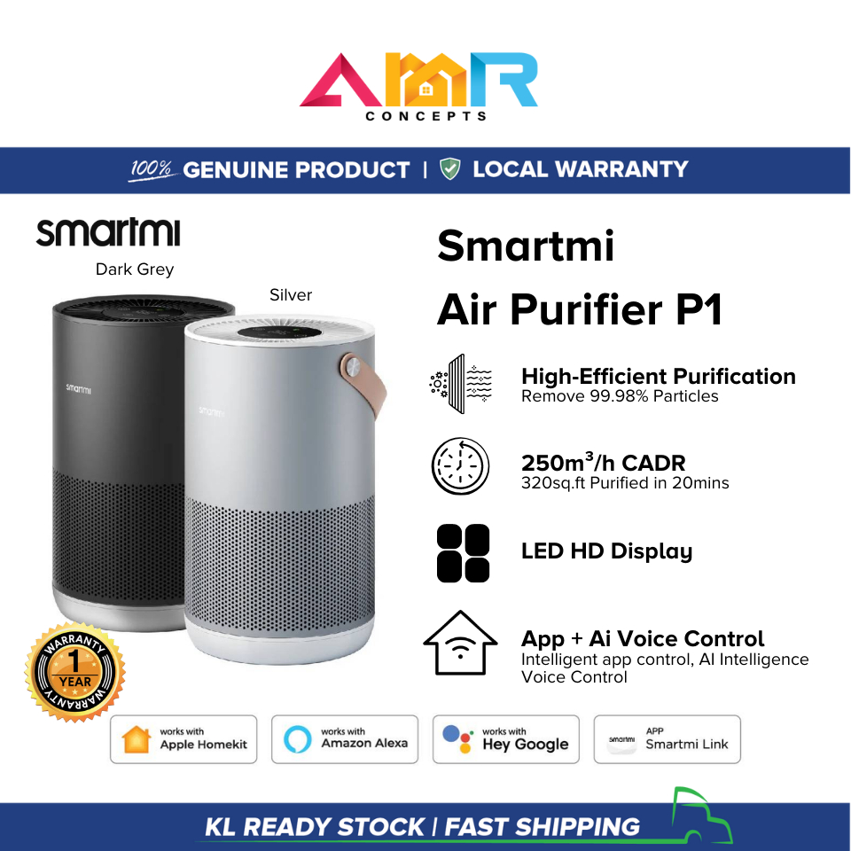 Smartmi Air Purifier P1 High-Efficient Purification APP Intelligent ...