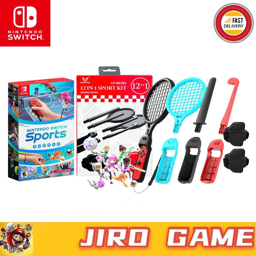 Nintendo Switch Sports Bundle 12 In 1 Sports Kit LF-N1201A / LF-N1201 ...