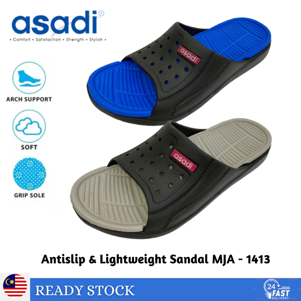 ASADI Comfort Slip On Slipper MJA - 1413 | Selipar ASADI bathroon ...