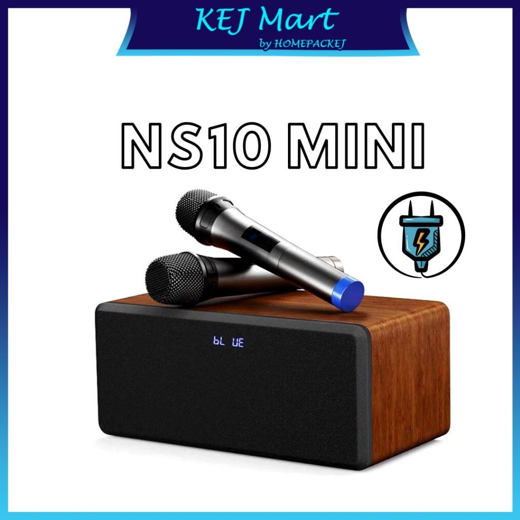 FAMILY KTV NS10 60W 80W Original Karaoke Speaker Home Karaoke Bluetooth Speaker Wireless Mic ...