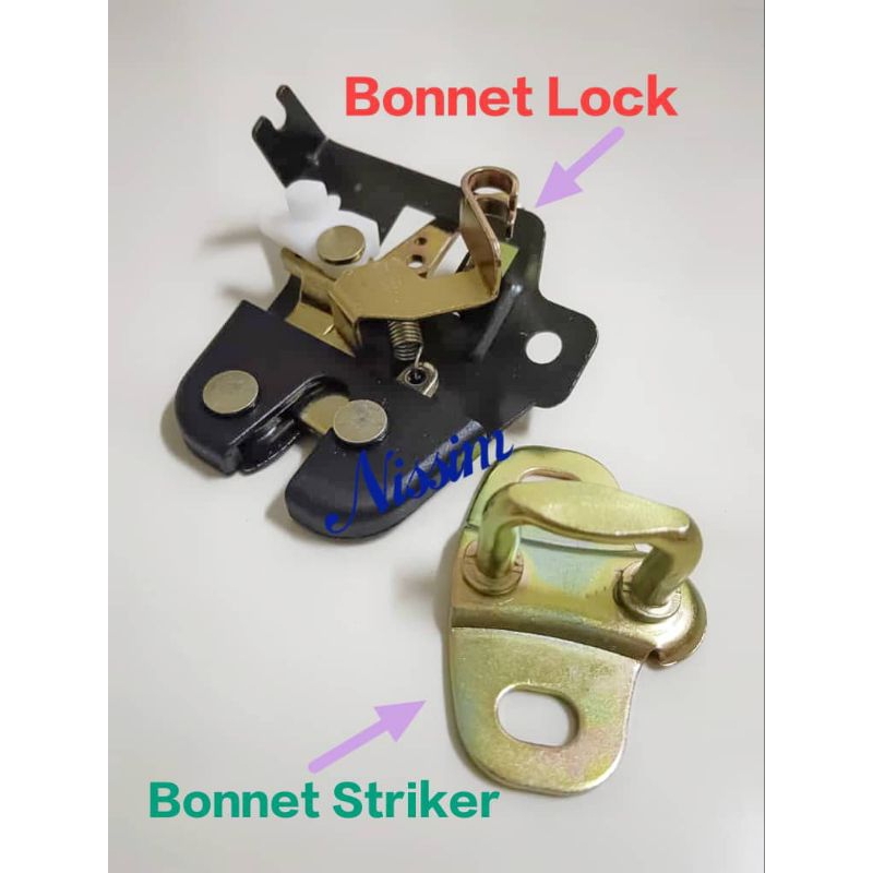 Bonnet Lock & Bonnet Striker Saga,Iswara (sedan) | Shopee Malaysia