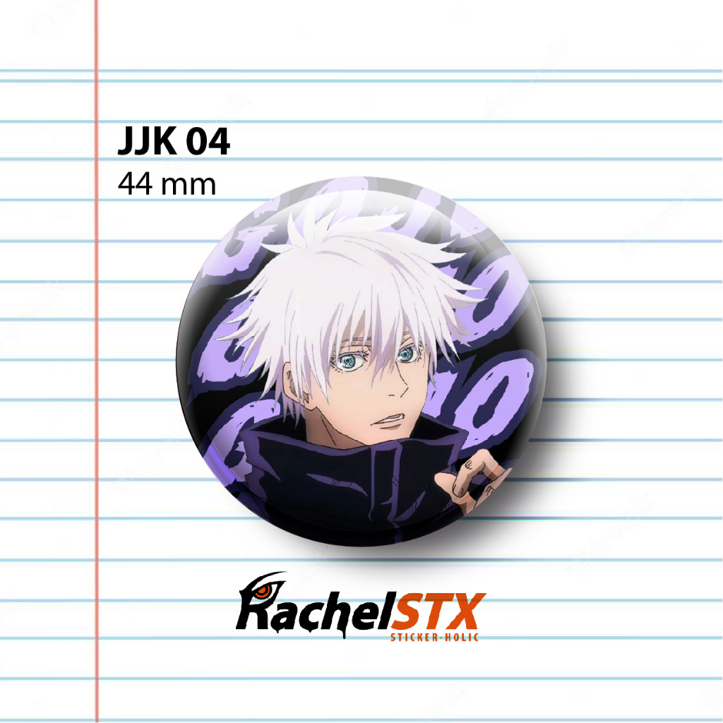 Jujutsu Kaisen button badge anime collection gojo satoru yuji itadori ...