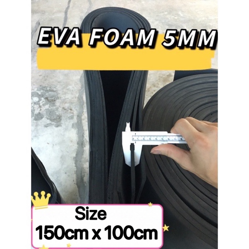 EVA FOAM SHEET 5MM 150CM x 100CM | Shopee Malaysia