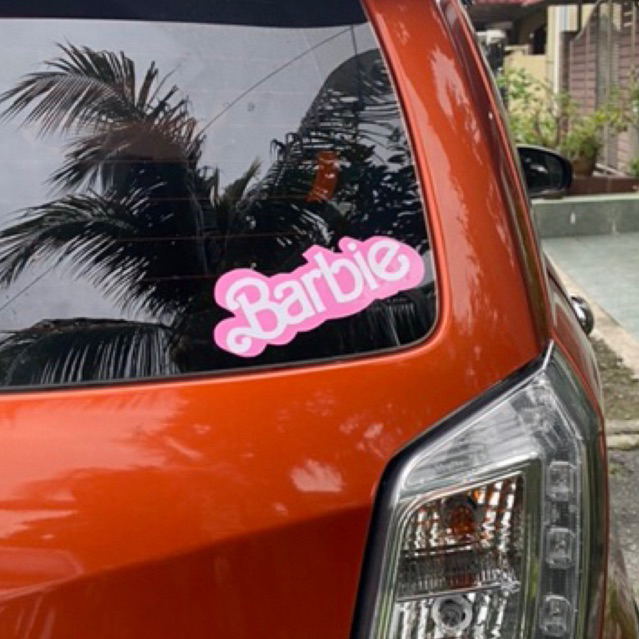 Barbie sticker 7cm, Vinyl sticker | Shopee Malaysia