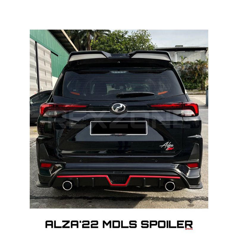PERODUA ALZA 22-23 MODELISTA SPOILER | Shopee Malaysia