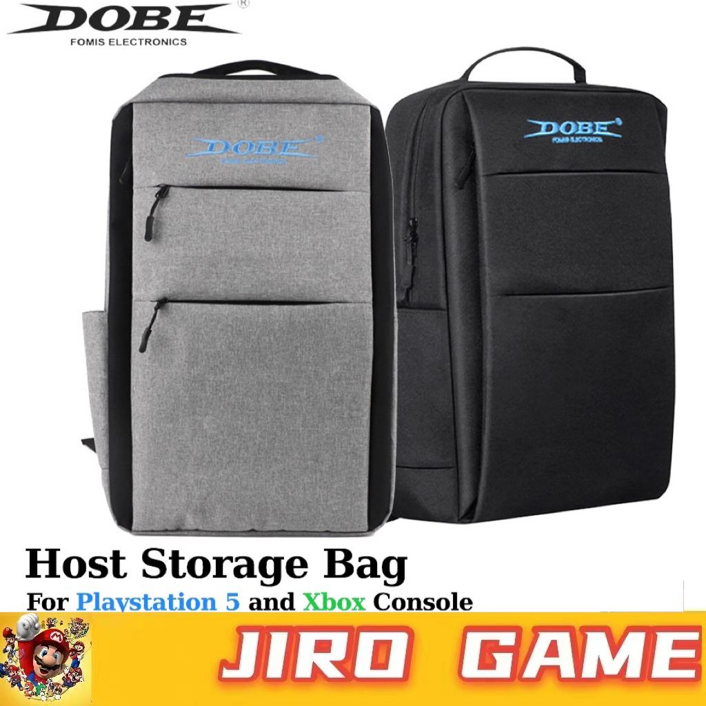 Dobe Backpack Storage Bag For PS4 / PS5 / Xbox / Nintendo Switch ...