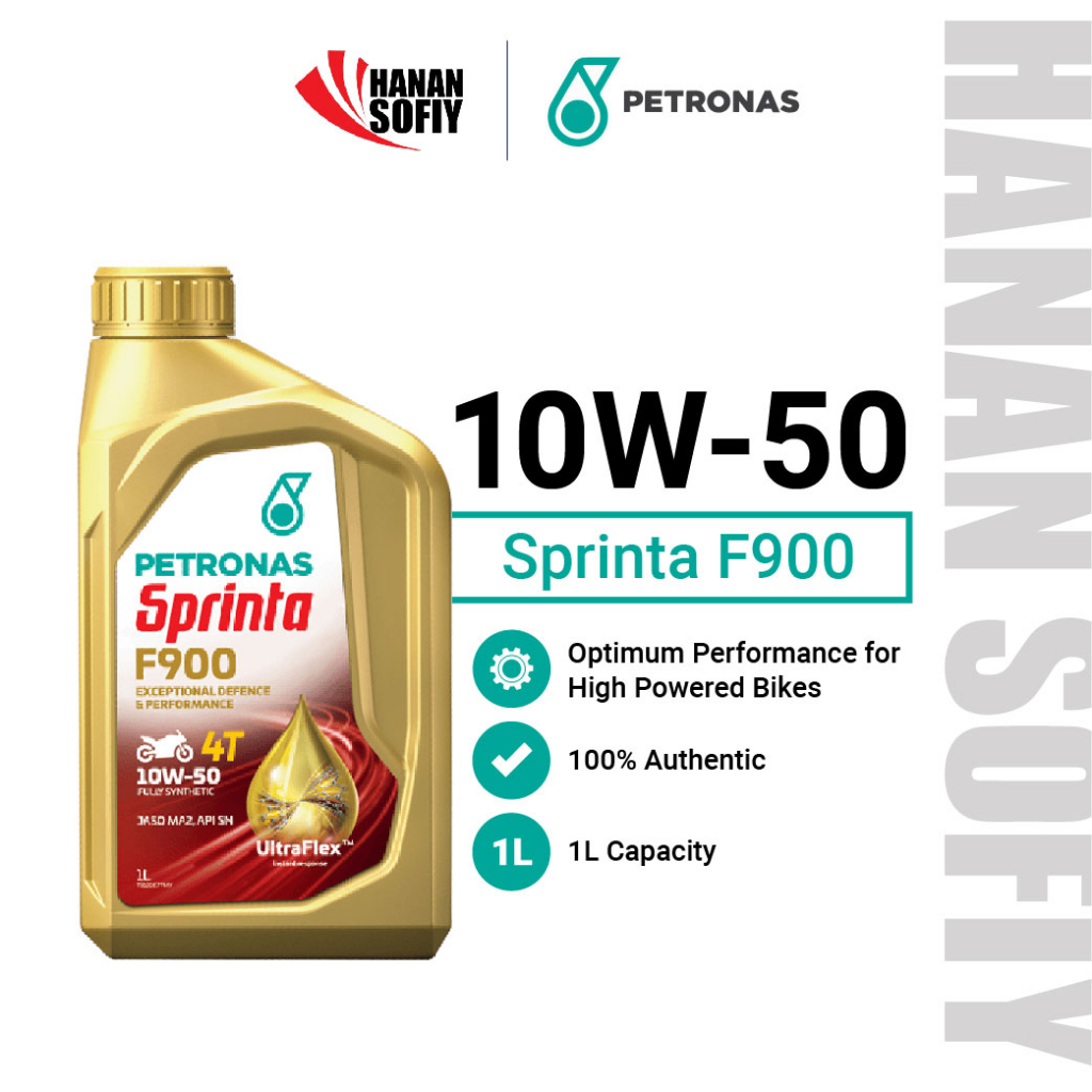 PETRONAS SPRINTA 10W50 F900 (1L) | Shopee Malaysia