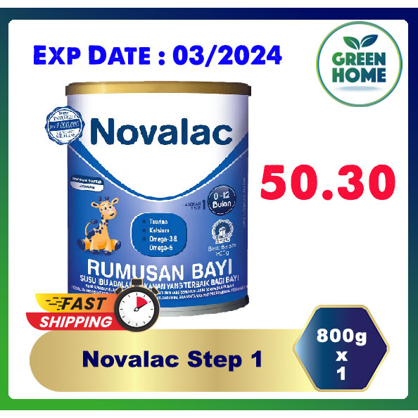 Novalac Step 1 Infant Formula 800g (RM50.30 after rebate) | Shopee Malaysia