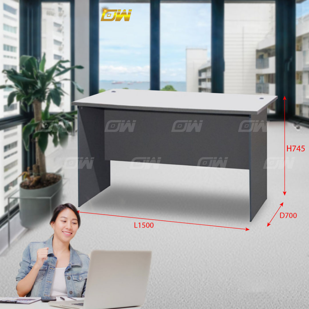 5-Feet Writing Desk Office Table Study Table New Design Table Office ...