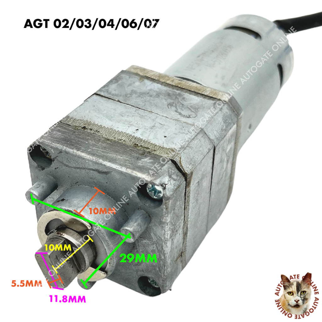 MINI MOTOR FOR AGT 02 03 04 05 06 07 ARM - AUTOGATE ONLINE | Shopee ...
