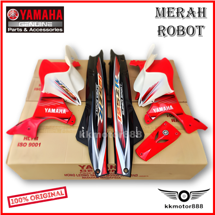 (ORIGINAL HLY !!!) YAMAHA Y125 Y125ZR 125ZR COVERSET COVER SET BODY ...
