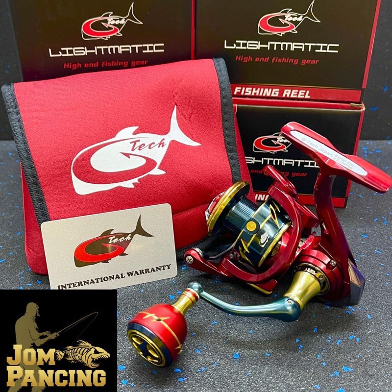【Jom Pancing】🔥2023🔥 GTECH LIGHTMATIC 🔥9 BEARINGS🔥 (🎁AWASHIMA Nylon Line ...