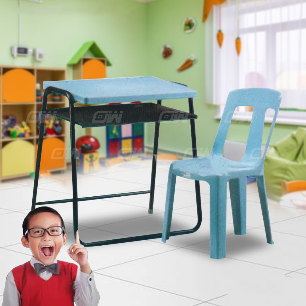 Solid Study Table With Chair/Study Table Set/Writing Desk/Study Desk ...