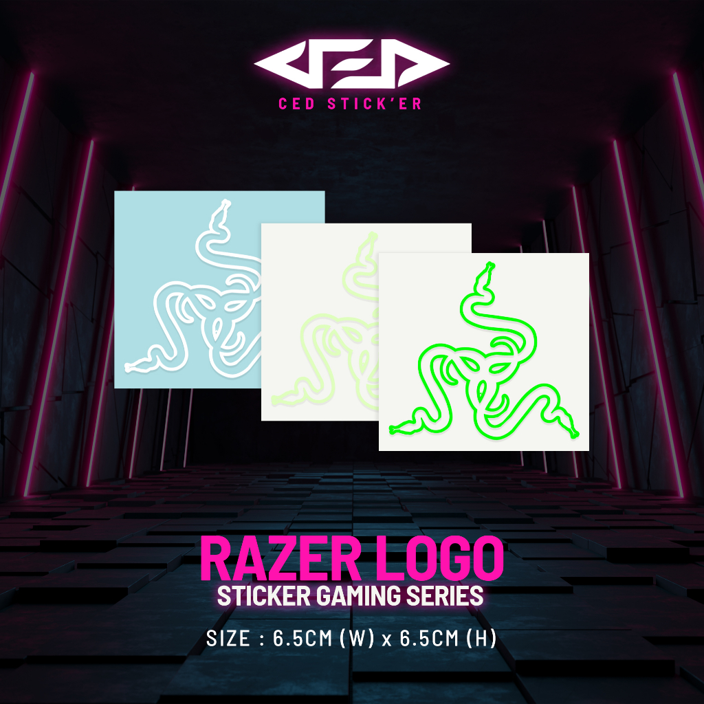 RAZER LOGO STICKERS | GAMING SERIES | Shopee Malaysia