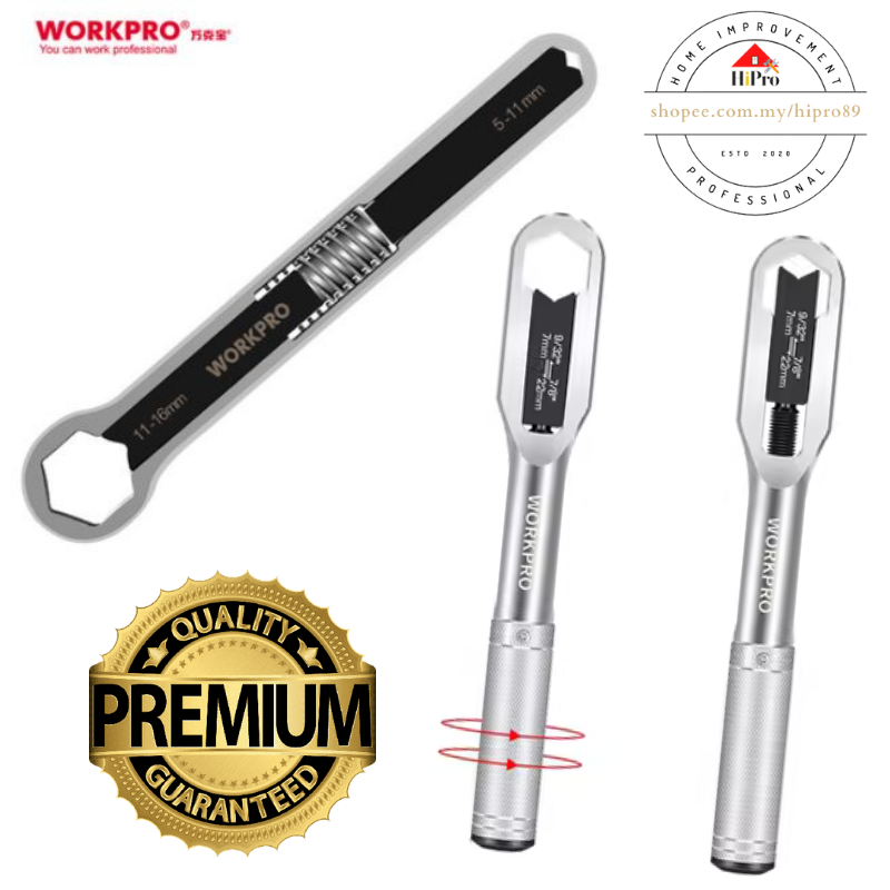 Workpro Wrench Multi-Size Hexagonal Nuts Wrench | Shopee Malaysia
