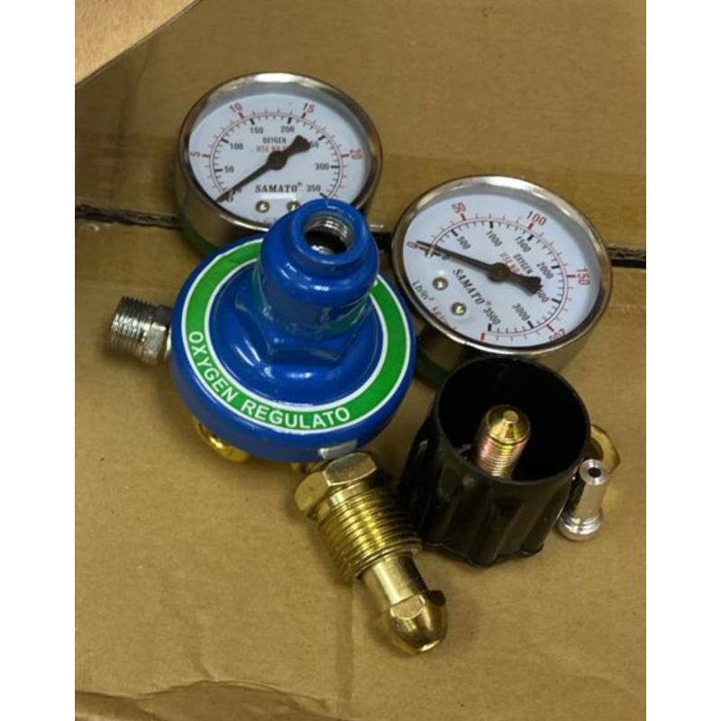 YAMATO Oxygen (O2) QR-16 Regulator Flow Meter (Welding & Cutting ...