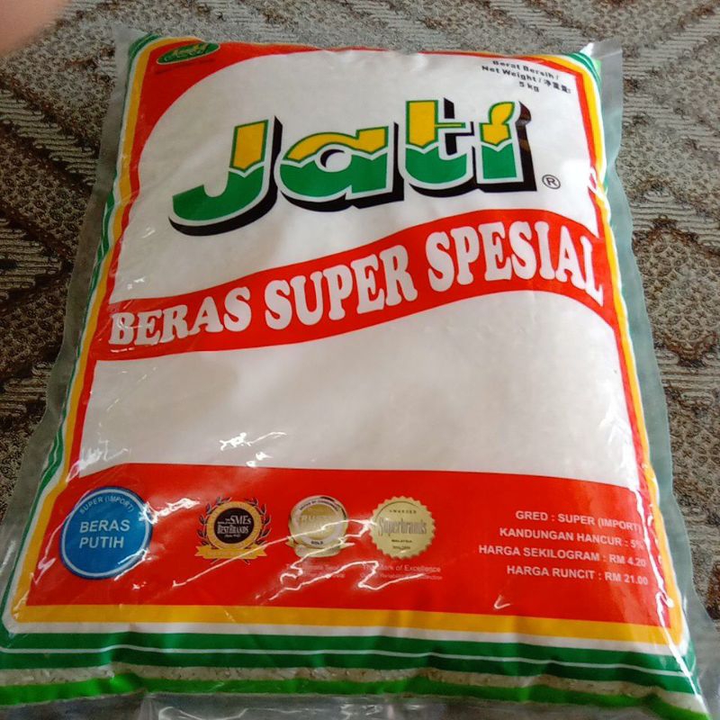 beras super special jati 5kg | Shopee Malaysia